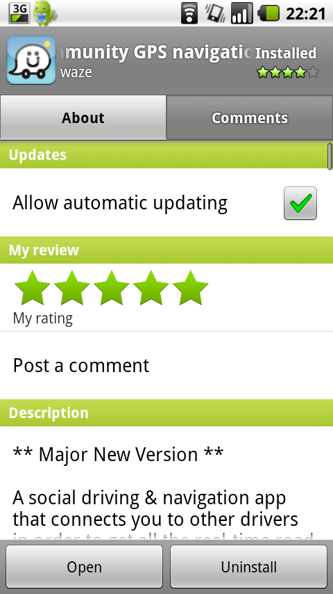 Motorola Milestone on 2.1 Now Allows Market App Auto-Updates? Motorola Milestone on 2.1 Now Allows Market App Auto-Updates?