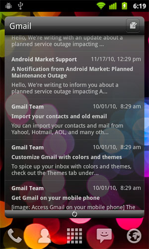 LauncherPro Update Brings Gmail Widget, New Screen Transitions and Fixes LauncherPro Update Brings Gmail Widget, New Screen Transitions and Fixes