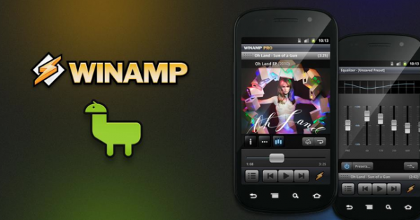 New Winamp Released, Includes Android Pro Bundle and Mac Sync