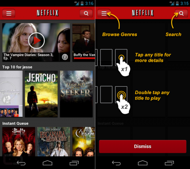 Netflix Bringing New Tablet-esque UI to Android Phones? If so, It Looks ... Netflix Bringing New Tablet-esque UI to Android Phones? If so, It Looks ...
