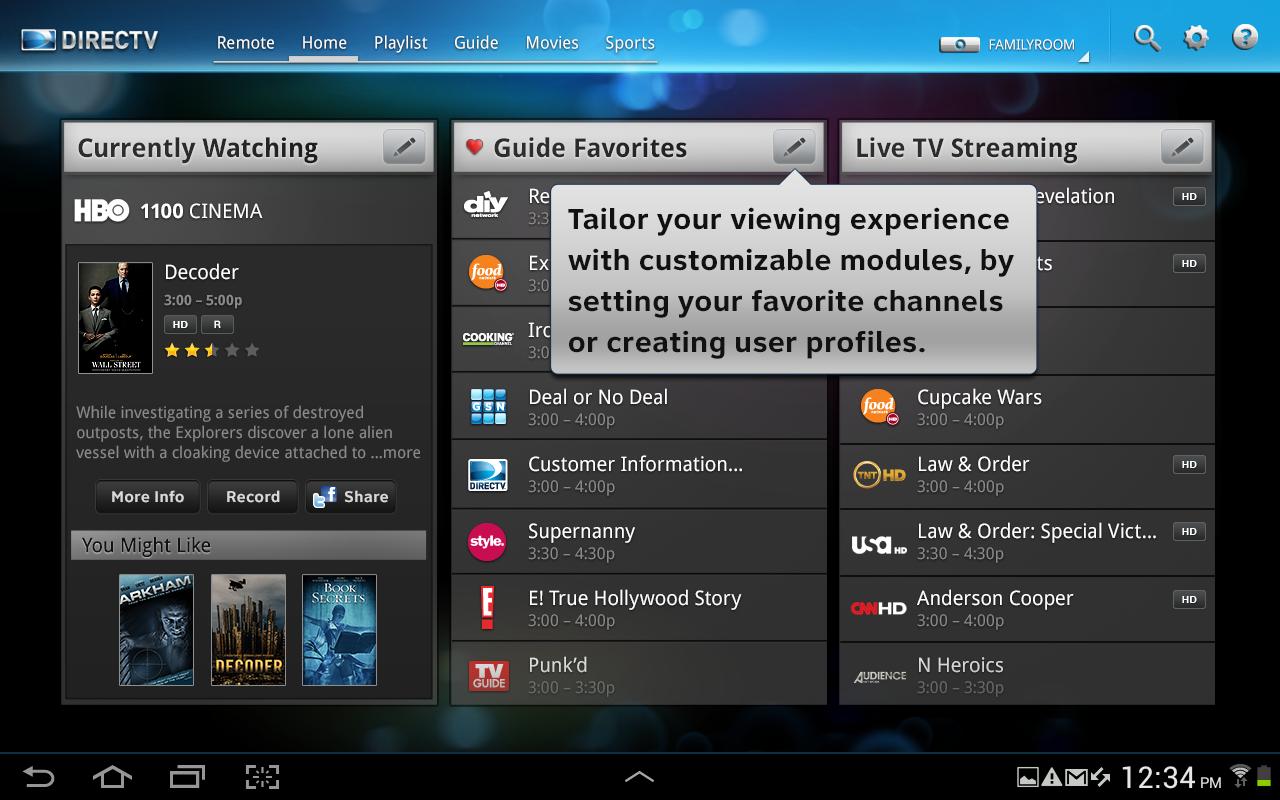 DirecTV Releases Tablet App for Android – Droid Life DirecTV Releases Tablet App for Android – Droid Life