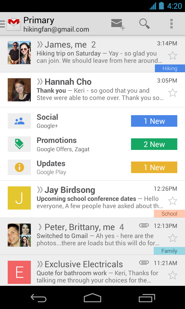 Google Announces New Gmail Inbox Experience for Web and Mobile ... Google Announces New Gmail Inbox Experience for Web and Mobile ...