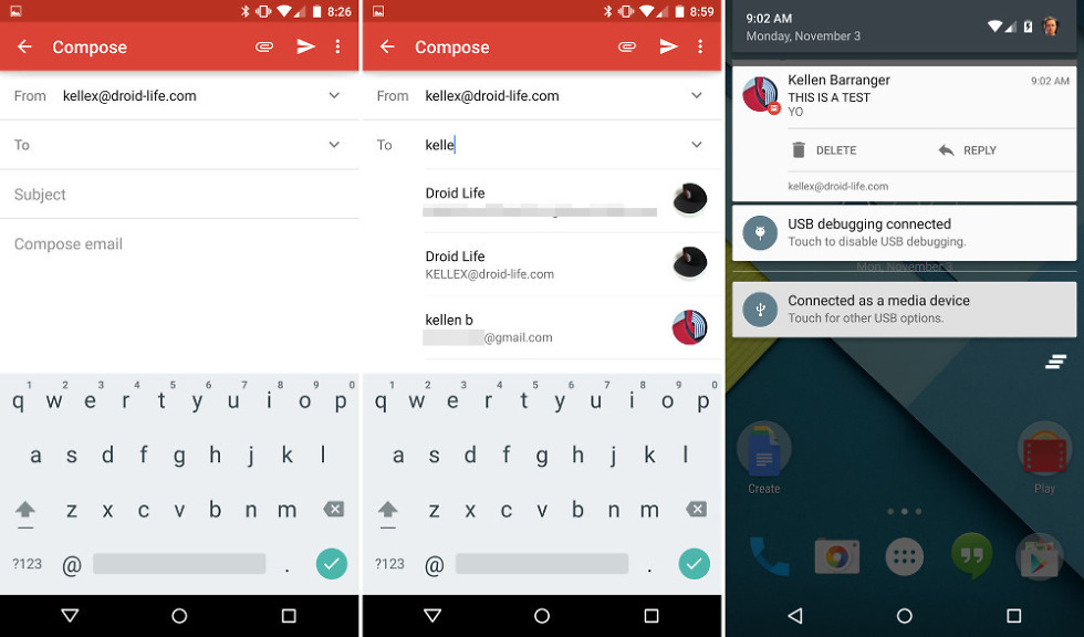 This is the New Gmail 5.0 for Android