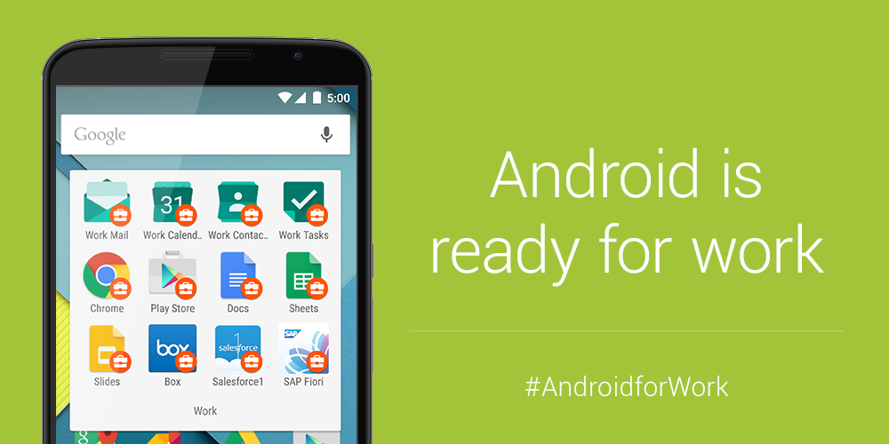 Google Announces Android for Work Program, Makes Android Safer for the ... Google Announces Android for Work Program, Makes Android Safer for the ...
