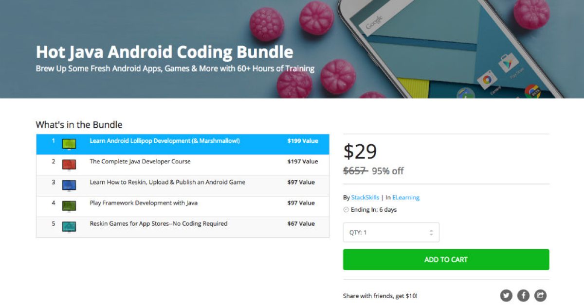 Deal: Pick up the Hot Java Android Coding Bundle for $29