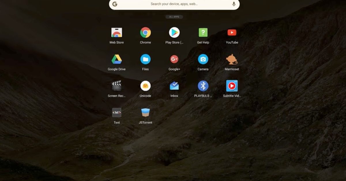 Chrome OS is Getting a Sweet Touch-Friendly Launcher