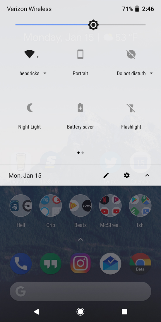 Android Feature Request: Night Light Should Flip the Notification Shade ... Android Feature Request: Night Light Should Flip the Notification Shade ...