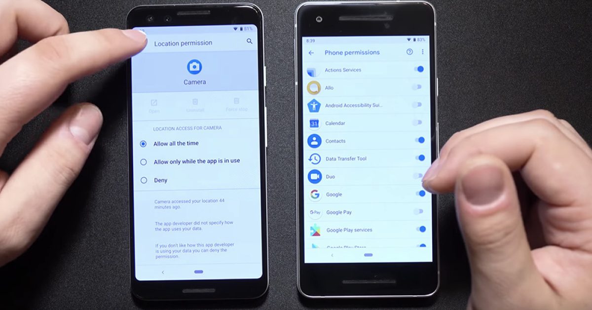 Android Q's New Permissions Controls Look Incredible
