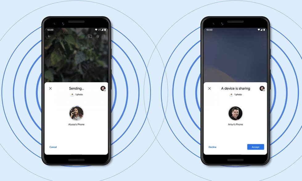 Google's AirDrop Feature for Android Phones is Here Google's AirDrop Feature for Android Phones is Here