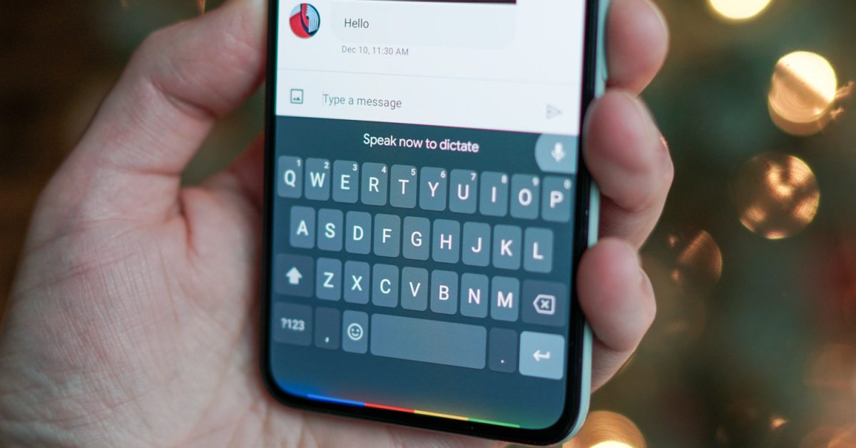 Gboard's Sweet New "Enhanced Voice Typing" is Back