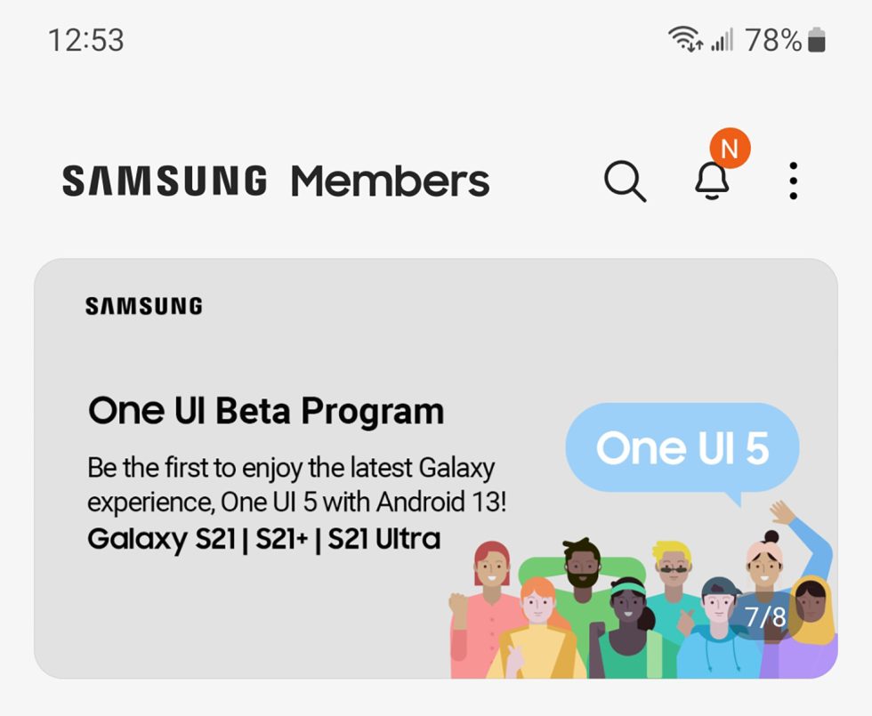 One UI 5 Beta and Android 13 Goes Live for Galaxy S21 in US