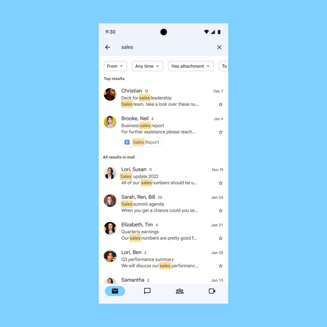 Gmail on Your Phone Gets Sweet New Search Feature