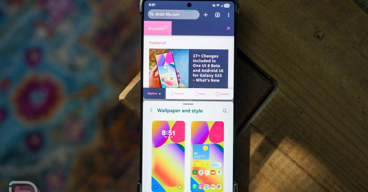 Samsung's Big One UI 8 Update Split Screen Change
