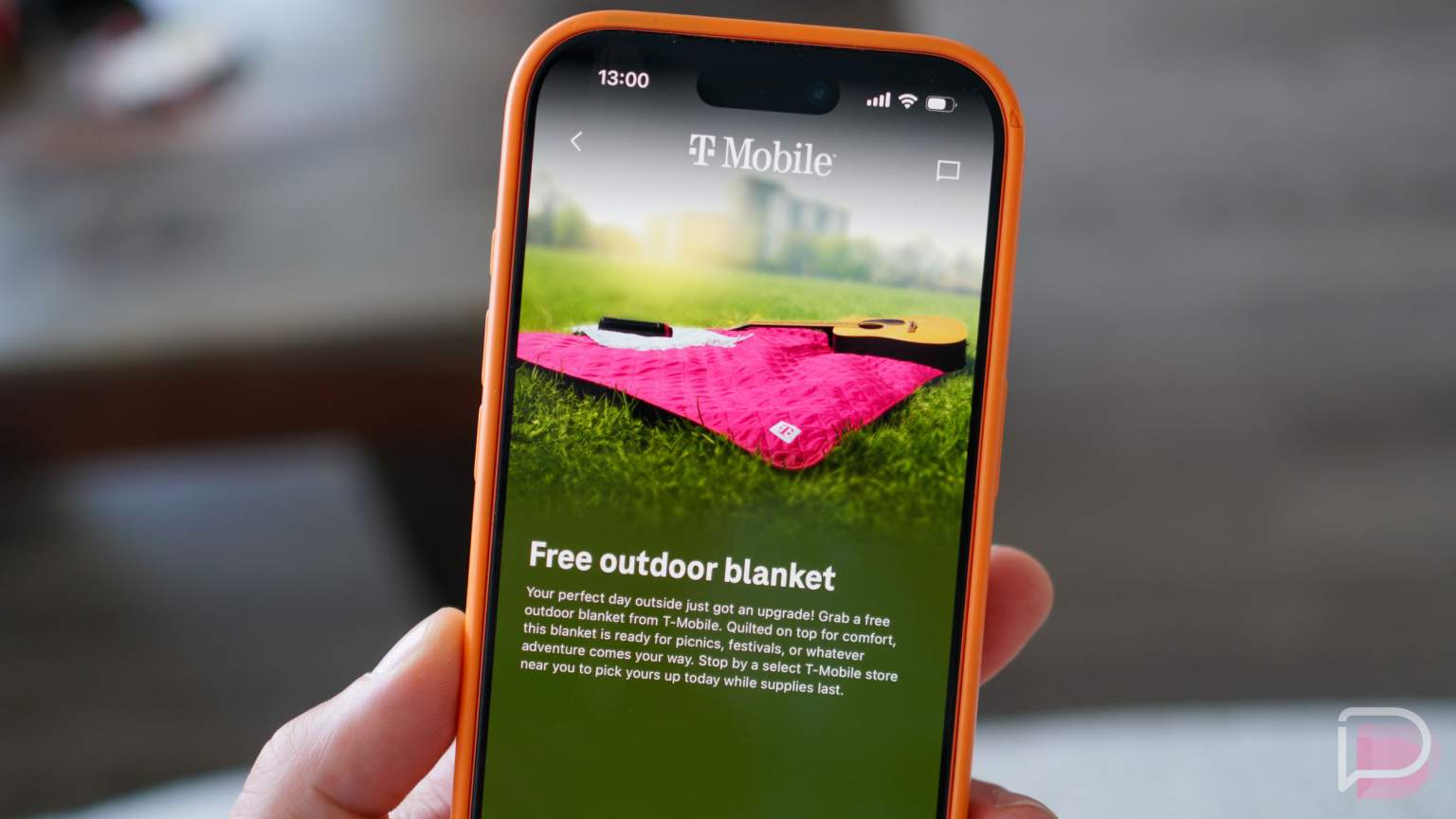 Don't Forget to Grab Your Free T-Mobile Blankie